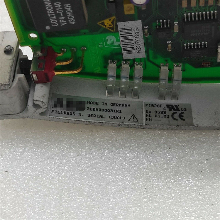 FI820F 3BDH000031R1 FI 820F, Fieldbus Module, Serial To use together ...