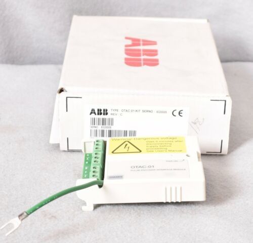 ABB OTAC-01-KIT PULSE ENCODER INTERFACE MODULE FOR ACS550 Servo Motor ...