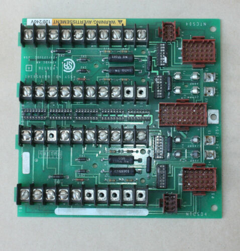 ABB NTCS04 PC BOARD I/O TERMINATION CONTROL UNIT 120/240 VDC Module ...