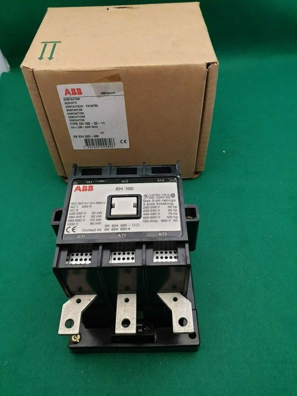 ABB EH100 CONTACTOR 55KW 110V,BRAND NEW AND ORIGINAL