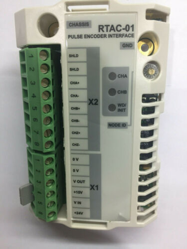 ABB RTAC-01 Pulse Encoder Interface Module 15/24 VDC DIFFERENTIAL