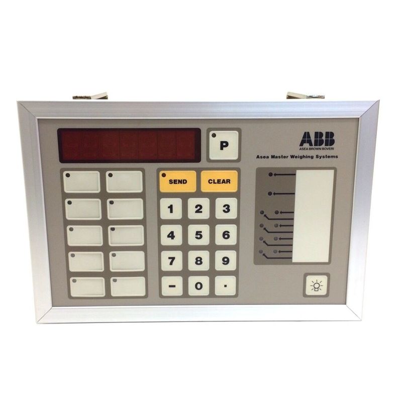 QHMX-325 ABB Operator Interface 1 Display 10 Keys 8 LED HMI MMI OIT