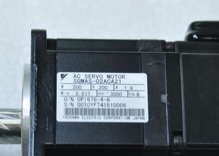 YASKAWA SGMAS-02ACA21 0.20kW,200V,17-bit Incremental Encoder,new ...