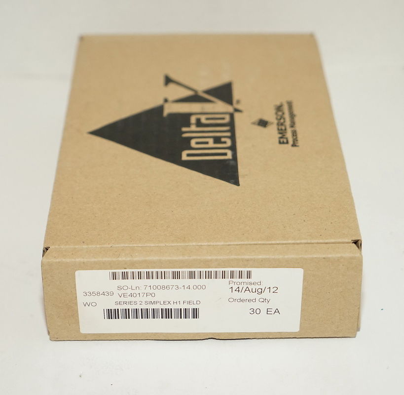 EMERSON VE4017PO Simplex H1 Fieldfbus I O Interface Card 300mA 9 - 32 ...