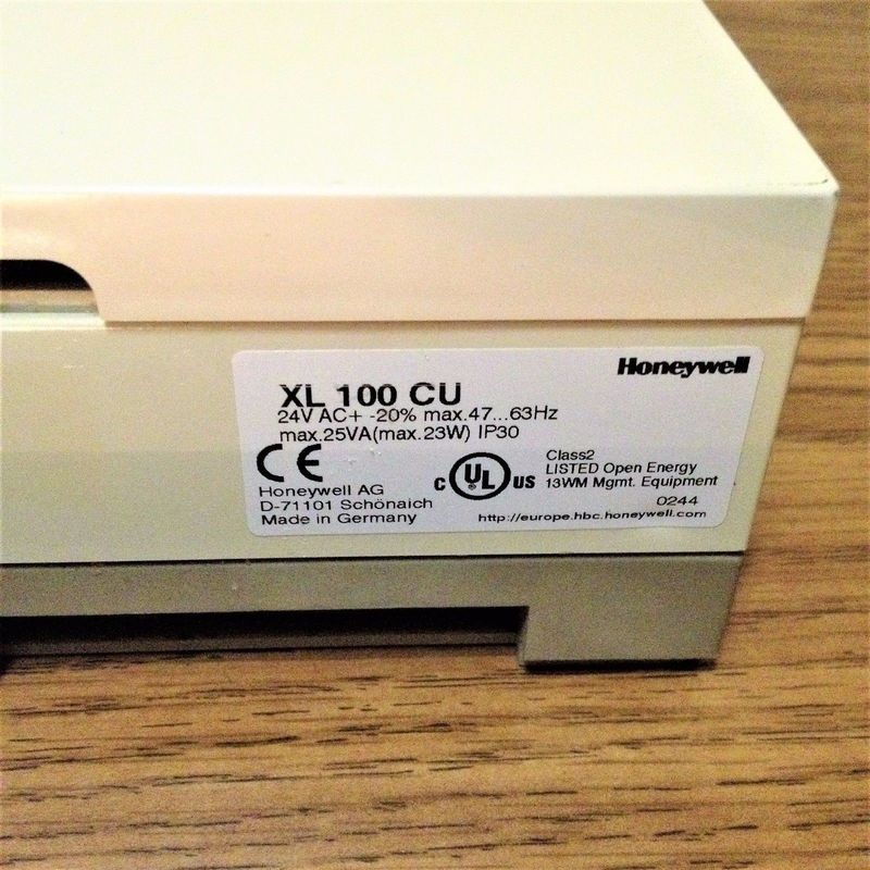Honeywell XL-100-CU Programmable Controller 100C W/C-BU 20mA 60 Hz PLC ...