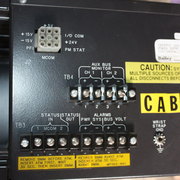 ABB IEPEP03 Power Entry Panel 120 - 240 Vac With AC Transfer Module ...