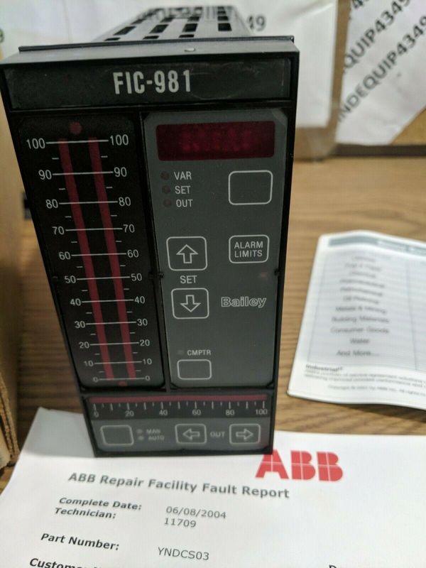 ABB NDCS03 Digital Control Station Enhanced Controller 24VDC Digital I ...