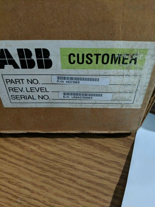 ABB NDCS03 Digital Control Station Enhanced Controller 24VDC Digital I ...