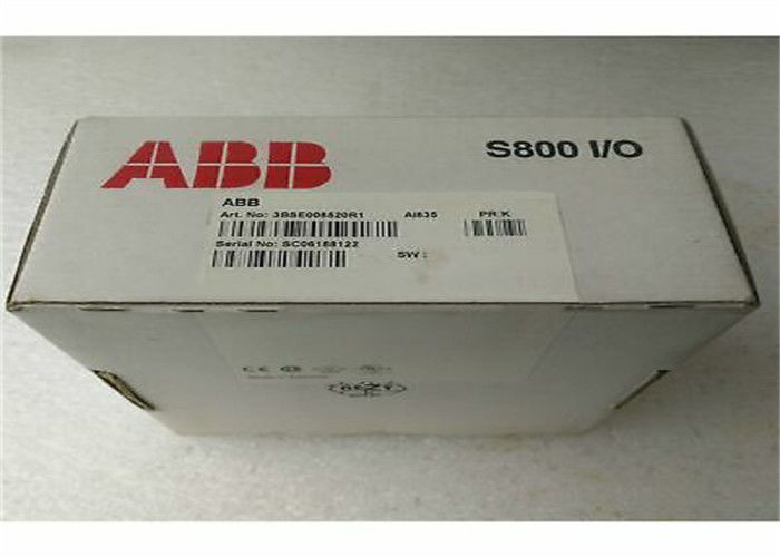 AI835 3BSE008520R1 ABB AI835 Analog input 8 ch Thermocouple mV Module 0.2 kg