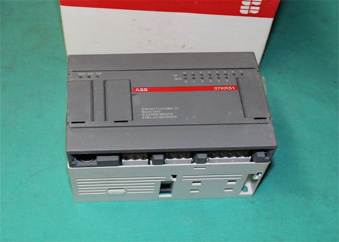 ABB 07KR51 CPU Module Serial Interface Module 120/230VAC AC31 PLC 8DI/6DO Rel 34kB 24VDC