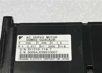 SGMAS-02ACA2B Industrial Servo Motor Yaskawa Electric 1.9A 0.637N.M AC