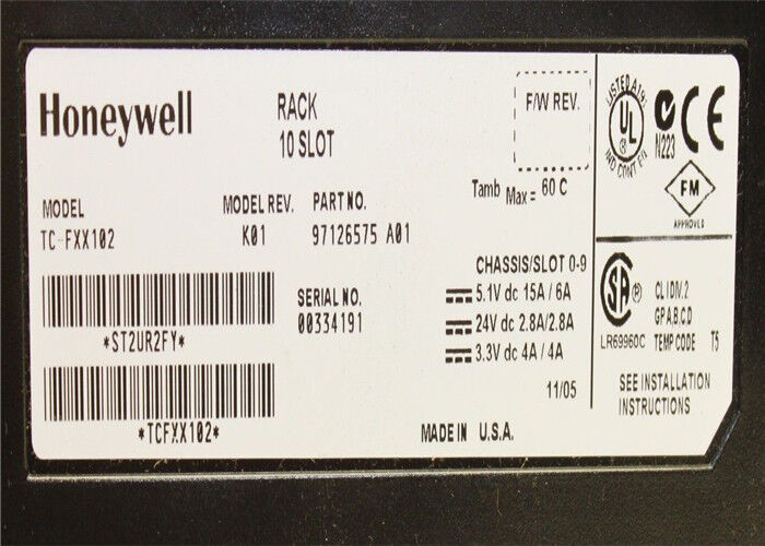 A REV B01 ADAPTER Redundant Power Supply Module TC-FXX102 K01 10 SLOT ...