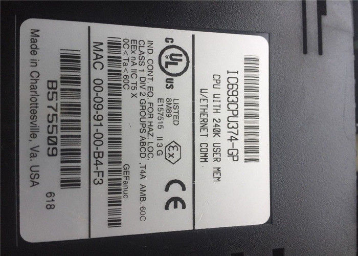 133 MHz Redundant Power Supply Module IC693CPU374 cpu with 9 Slot Rack 7 I/o Cards