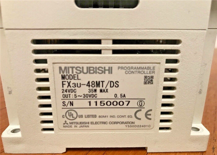 24 DC Voltage PLC Programmable Logic Controller With CC - Link FX3U-48MT