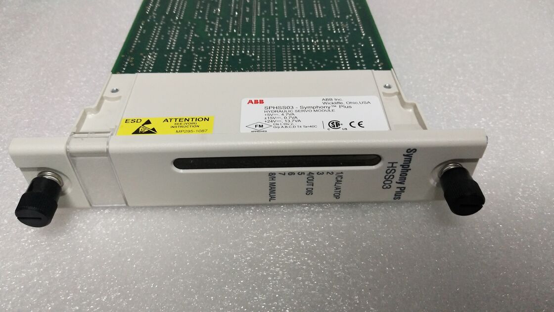 ABB SPHSS03 Hydraulic Servo Module for Industrial Automation