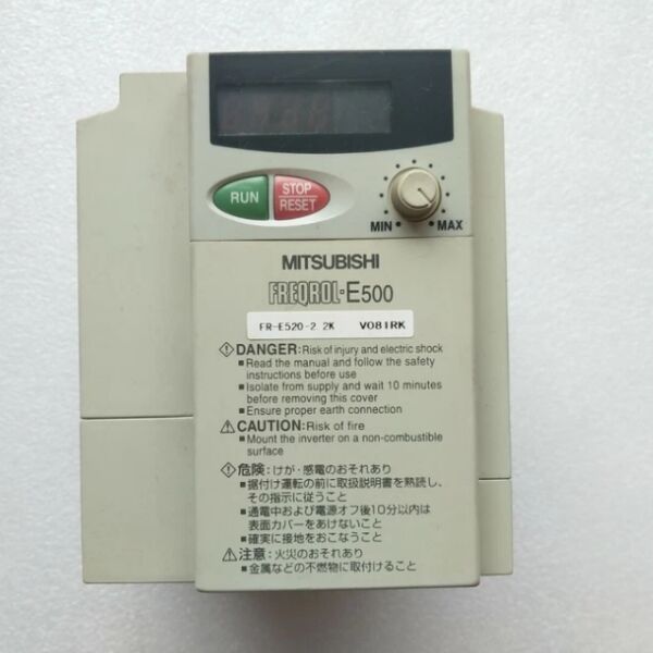 Mitsubishi FR-E520-2.2K Variable Frequency Inverter 2.2kW