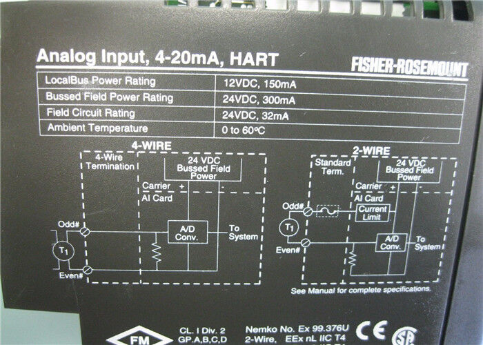HART Card Redundancy Diode Module Analog Input 8 Channel 4-20mA ...