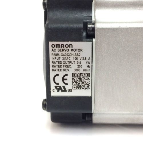 Servo Motor R88M-G40030H-S2-Z OMRON Power range from 50 W to 15 kW Embedded safety (STO, SIL2)