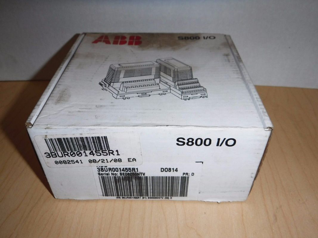New ABB DO814 24V CMPNT AC800 I/O Digital Output 3BUR001455R1 W/ Lead for CDP.
