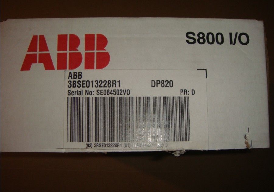 ABB PULSE COUNTER S800 I/O Digital Output Module 3BSE013228R1 DP820 NEW ...