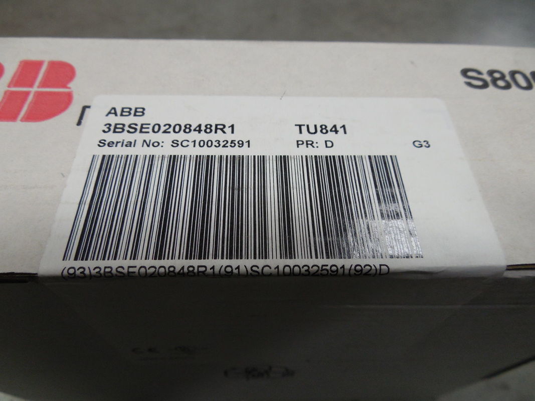 ABB NEW Module 3BSE020848R1 S800 I/O Termination Unit TU841 TERMINATION ...