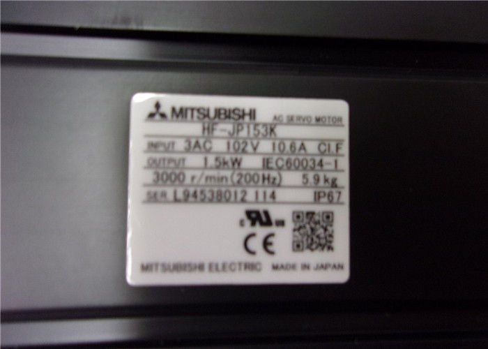 Mitsubishi High Power 1.5KW AC Servo Motor HF-JP153 3AC 102V 10.6A NEW
