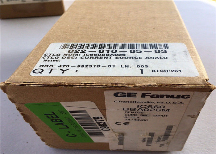 GE FANUC SERIES 90-30 PLC Digital GE FANUC IC660BBA100 I O ANALOG ...