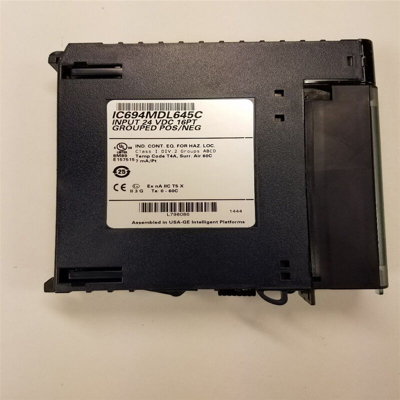 Original GE Discrete Input Modules 24 VDC Input Neg Pos Logic 8 Points ...