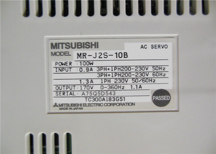 Mitsubishi Electric AC SERVO AMPLIFIER MR-J2S-10B 3PH SSCNET MR-J2S-B series Drive