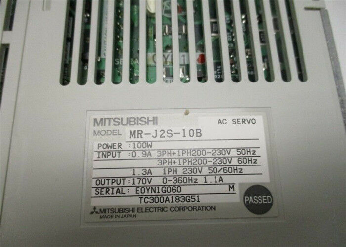 Mitsubishi Electric AC SERVO AMPLIFIER MR-J2S-10B 3PH SSCNET MR-J2S-B series Drive