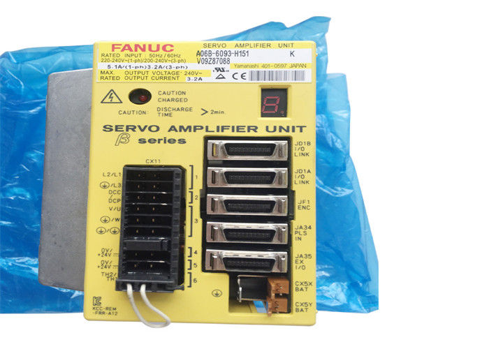 A06B-6093-H151 Fanuc Industrial Servo Drives BETA SERVO DRIVE MDL SVU ...