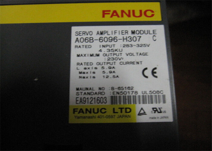 FANUC ALPHA SERVO AMP MODULE 3-20/20/40 F/O A06B-6096-H307 AC Servo Amplifier