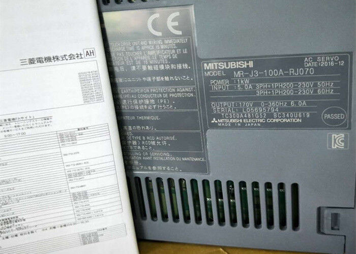 Mitsubishi 1KW Servo Motor Drive MR-J3-100A-RJ070 Industrial Amplifier ...