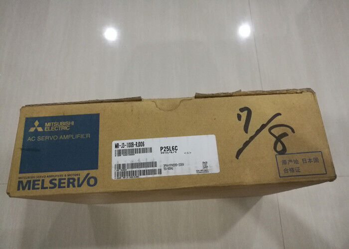 Mitsubishi 1KW Amplifier MR-J3-100B-RJ006 2.5A 200-230VAC 3 Phase ...