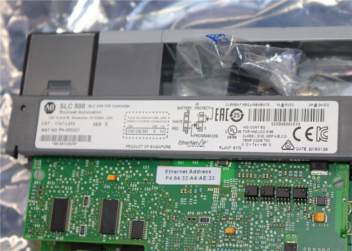 AB 1747-L552 SLC 500 SLC 5/05 Processor, 32K Memory, Ethernet & RS-232 ...