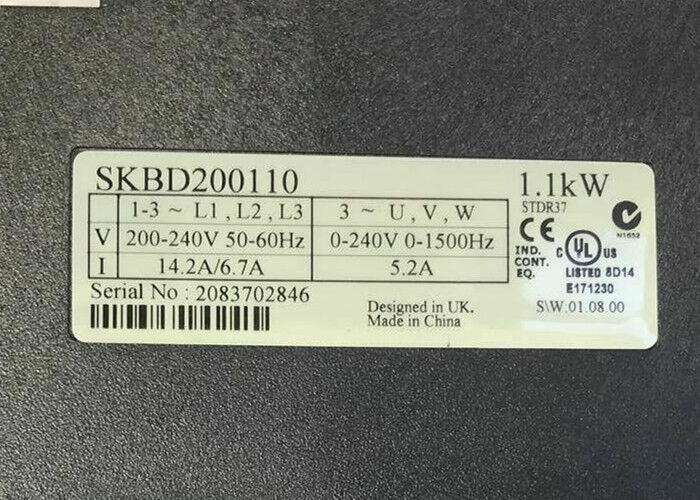 CONTROL TECHNIQUES Commander SK SKBD200110 Variable Speed AC Drive 1 ...