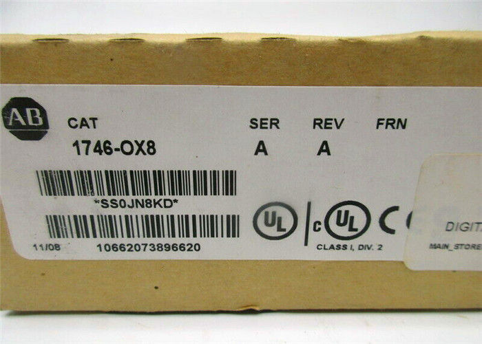 ALLEN BRADLEY 1746-OX8 DIGITAL OUTPUT MODULE SER. A NSFS BRAND NEW