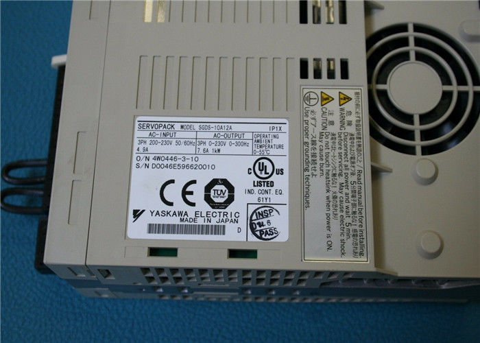 Yaskawa SGDS Series Servo Amplifier Input 4.9A SGDS-10A12A 3 PHASE 0 ...