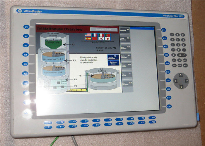 Allen Bradley PanelView Plus 7 Standard 2711P-T9W21D8S HMI touch screen ...