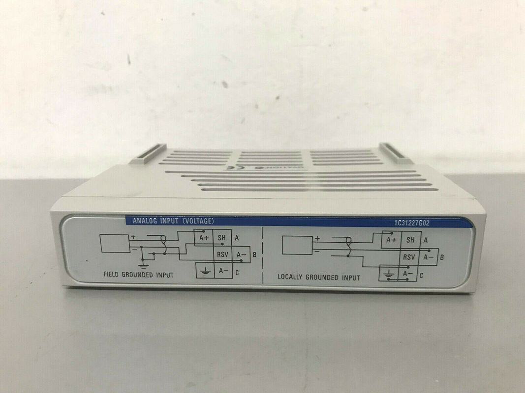 EMERSON 1C31227G02 Analog Voltage Input Module,NEW ORIGINAL. 14-bit High Speed Analog Input module.
