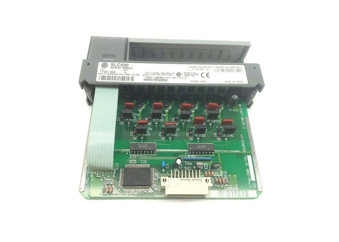 AB 1746-OB8 ， SLC 500 Digital DC Output Module ， 10-50 Volts DC Source