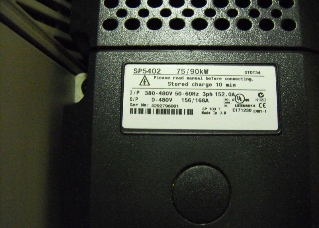 SP5402 AC DRIVE UNIDRIVE SP WITHOUT KEYPAD 1 TO 1000HP 460VAC 200V ...