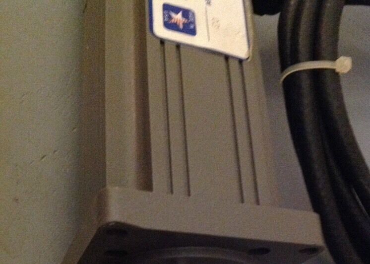 Emerson 960105-06 SERVO MOTOR 240 VAC 3 AMP 0.47 HP 0.35 KW 5000 RPM ...