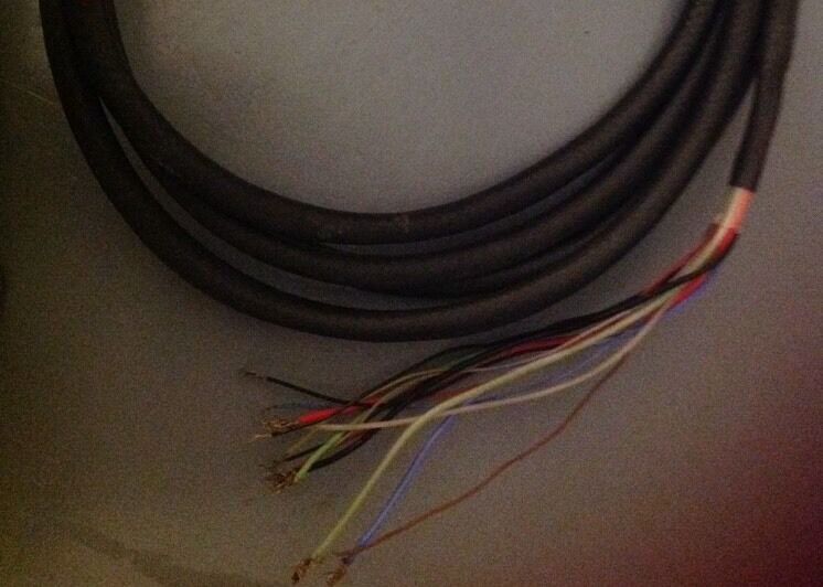 Emerson 960105-06 SERVO MOTOR 240 VAC 3 AMP 0.47 HP 0.35 KW 5000 RPM ...