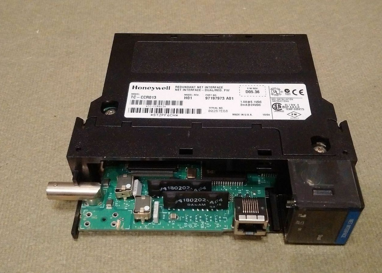 Honeywell TC-CCR013 ControlLogix Redundant ControlNet Interface Module ...