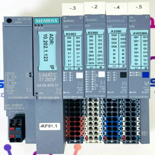 SIEMENS 6ES7155-6AU01-0BN0 PROFINET I/O Module for ET 200MP