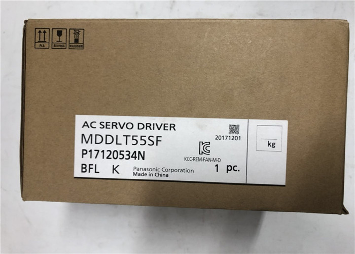 1500W 200V 40A MDDLT55SF MINAS A6 Industrial Servo Drives Panasonic