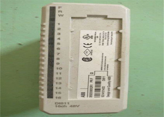 ABB DI811 Digital Input Module 48V 16 Ch 3BSE008552R1 Termination Unit