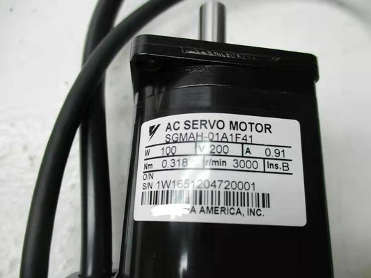 OMRON SGMAS-01ACA2C SERVO MOTOR 200 V 0.91 A 3000 R/MIN 17-bit ...
